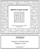 Réfléchir le topos narratif. Topiques, études satoriennes / Topoï ...