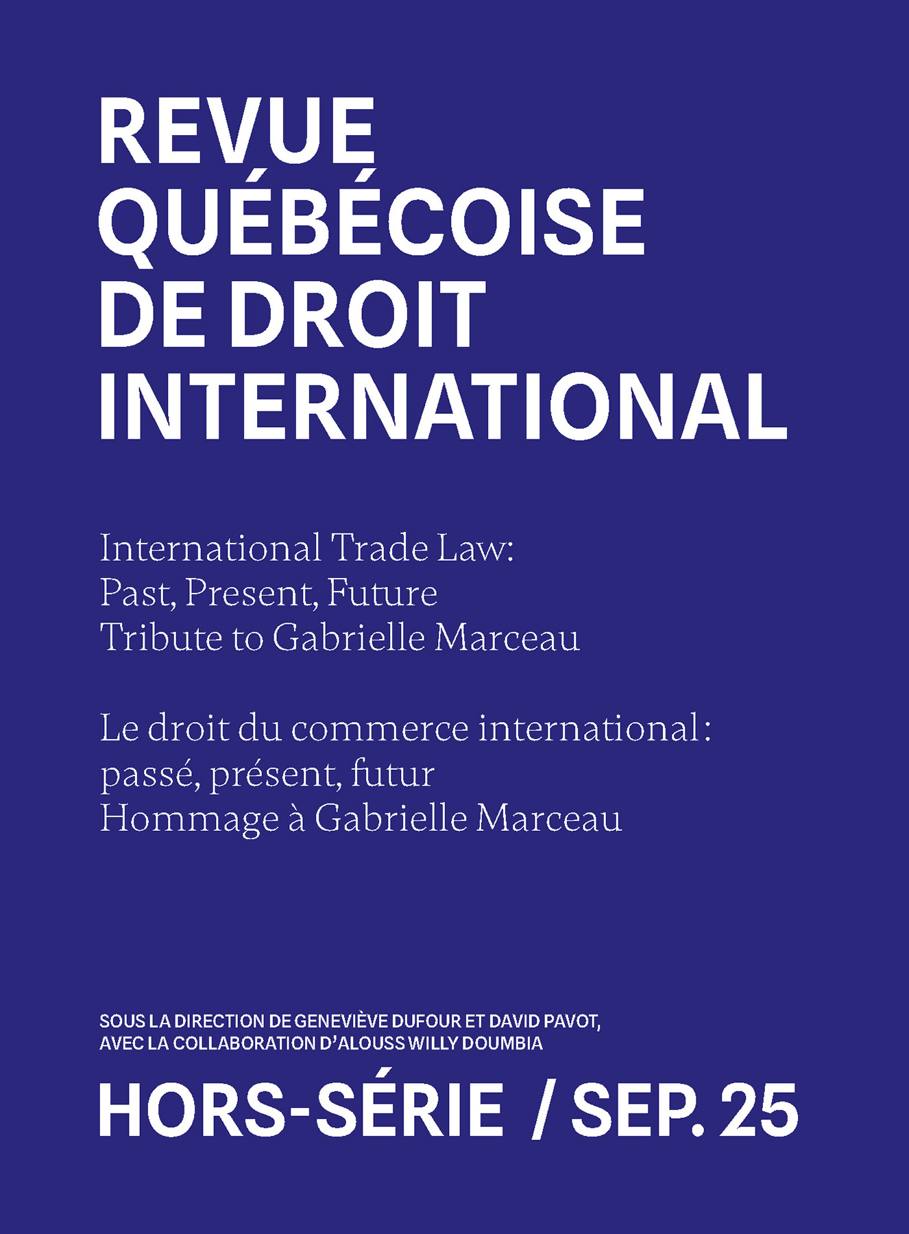 Trade Regulation on State-Trading Enterprises in … – Revue québécoise ...